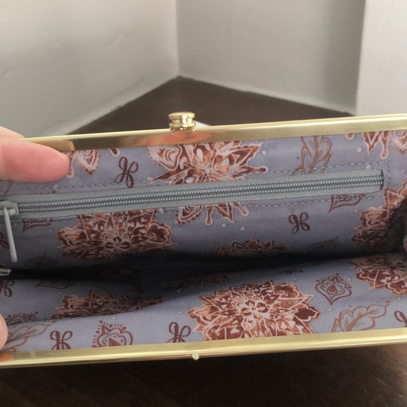 HOBO | Bags | Hobo Leather Lauren Wallet In Embossed Ruby Nwt | Poshmark